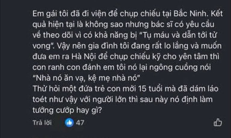 BLHD tại 1 trường THCS ở Bắc Ninh, 1 em bị đánh dã man - HHĐP